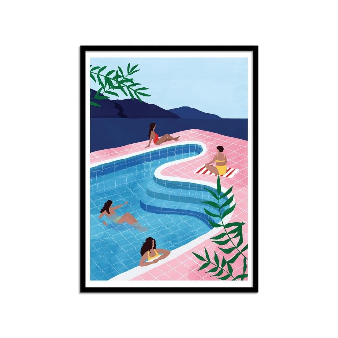 Poster Pool ladies - Wall Editions