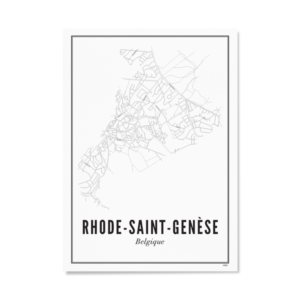 Poster Sint-Genesius-Rode - Wijck