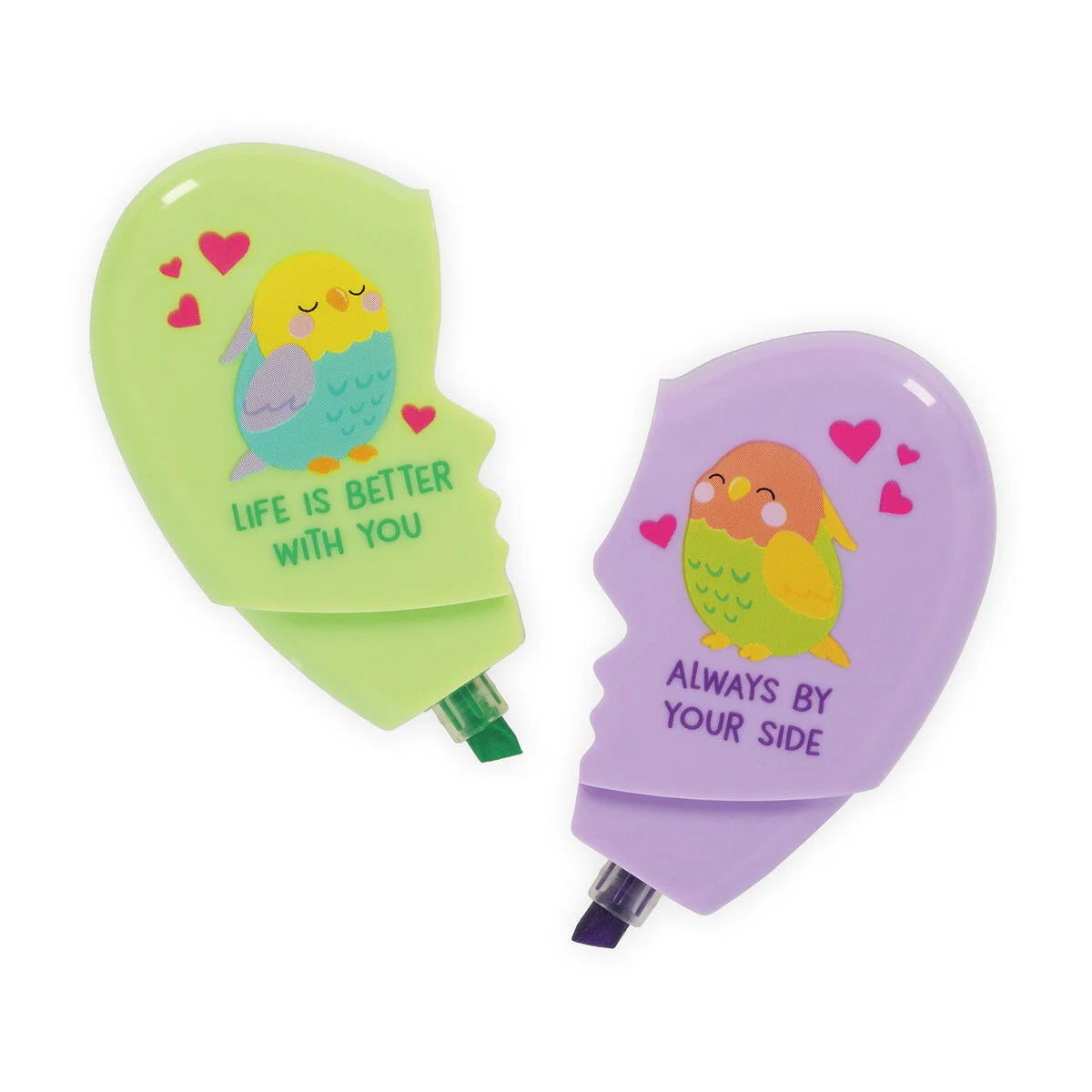 2-in-1 highlighter - Heartlighter - Legami