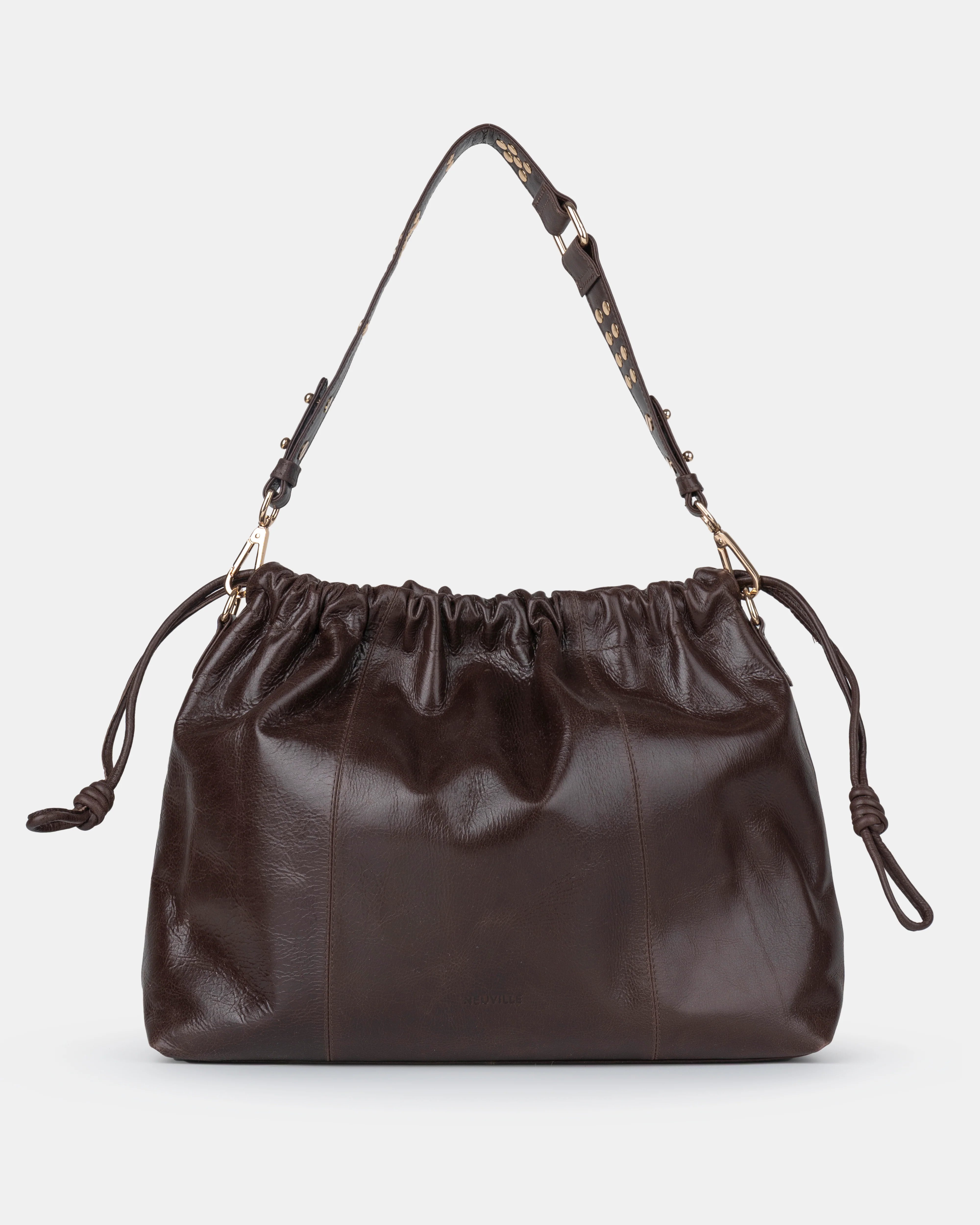 Sac Elliot Chocolate (Gold) - Neuville