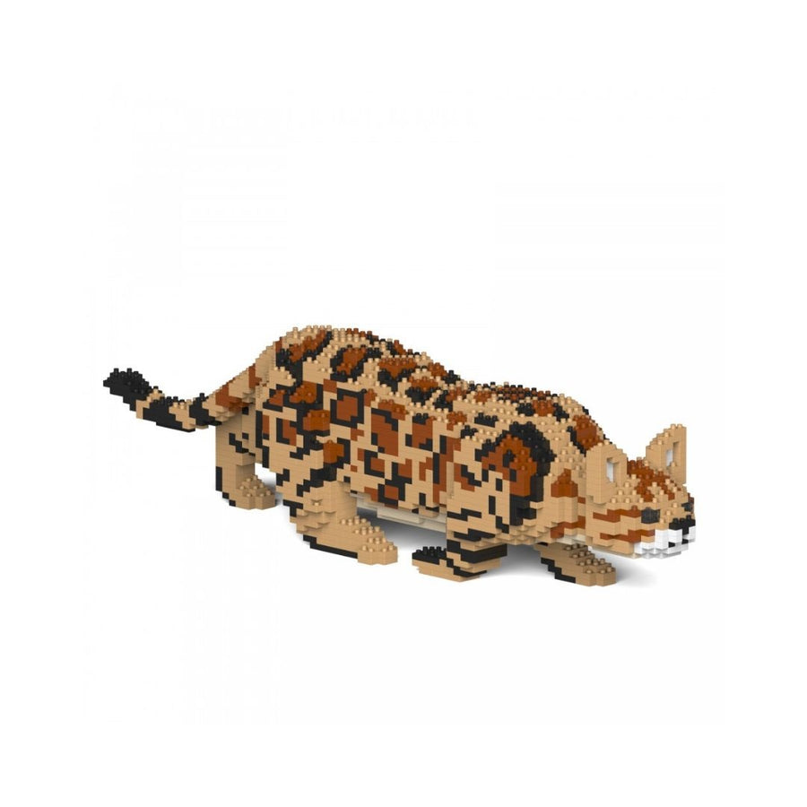 Jeu de Construction Chat Bengal Brun (4 en 1) - Jekca - 2480pcs