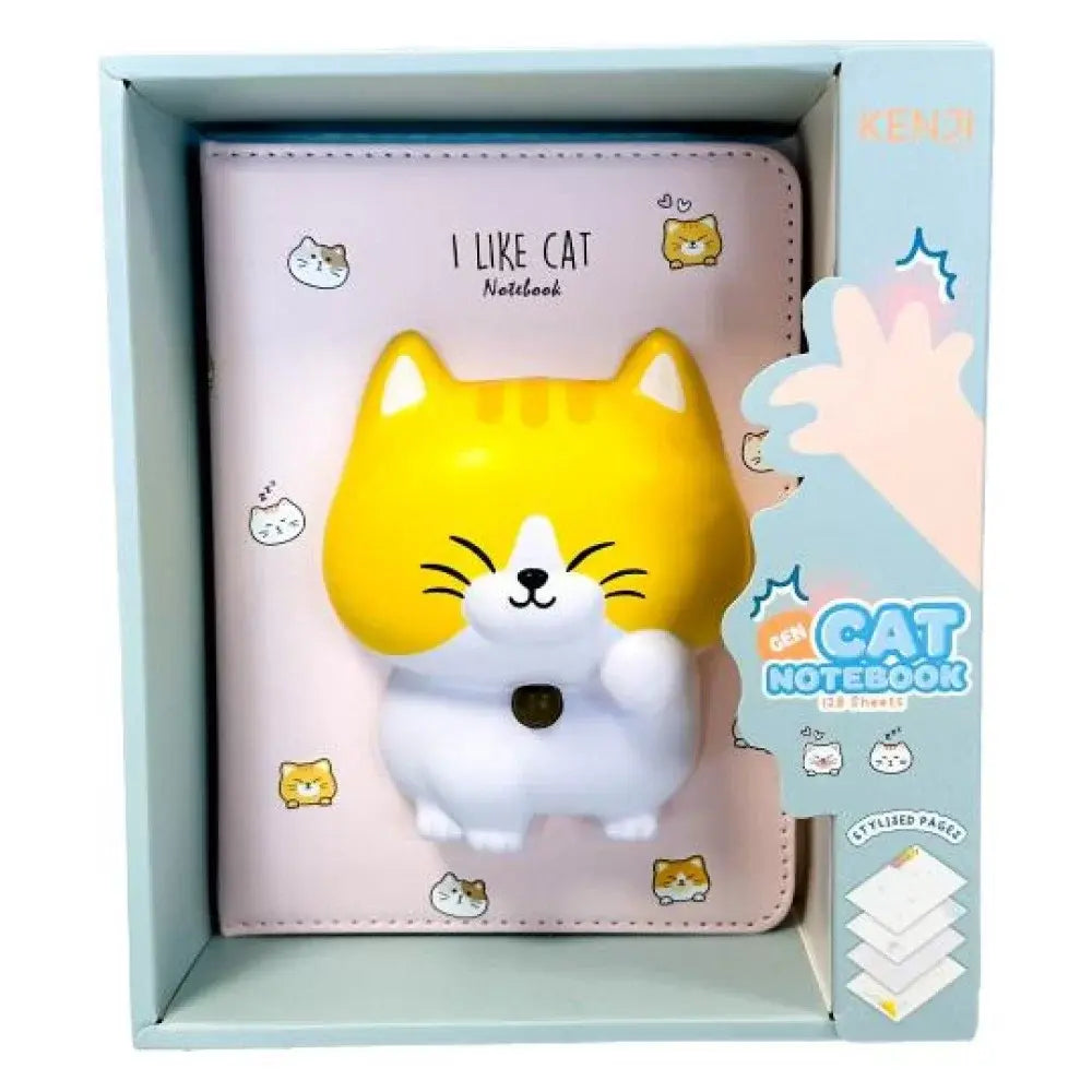 Gen Cat squishy notebook - Kenji