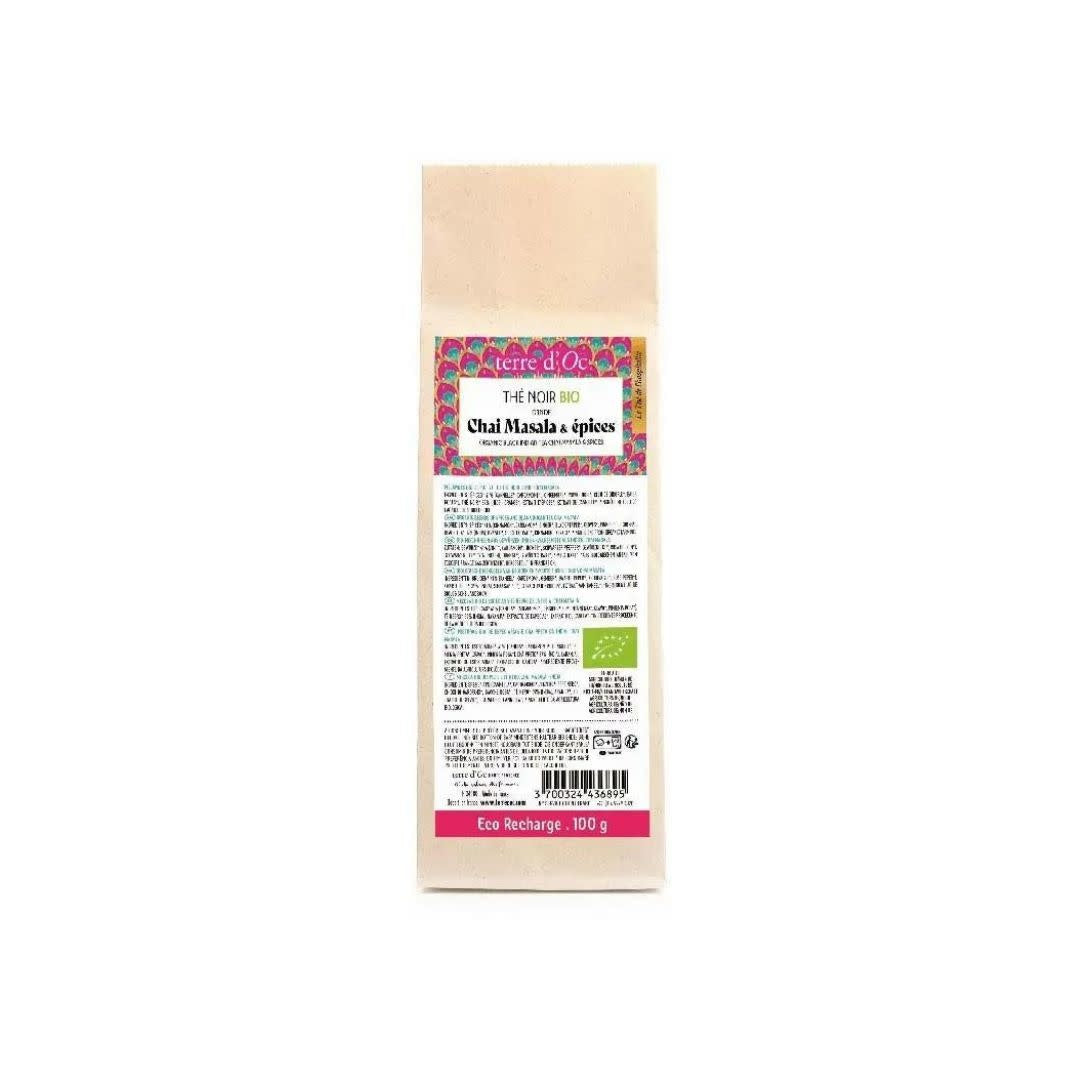 Organic India Chai Malsala Tea Refill - Terre d'Oc - 100g
